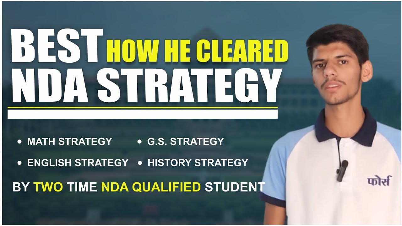 BEST NDA STRATEGY || HOW TO CLEAR NDA EXAM || NDA EXAM STRATEGY || NDA ...