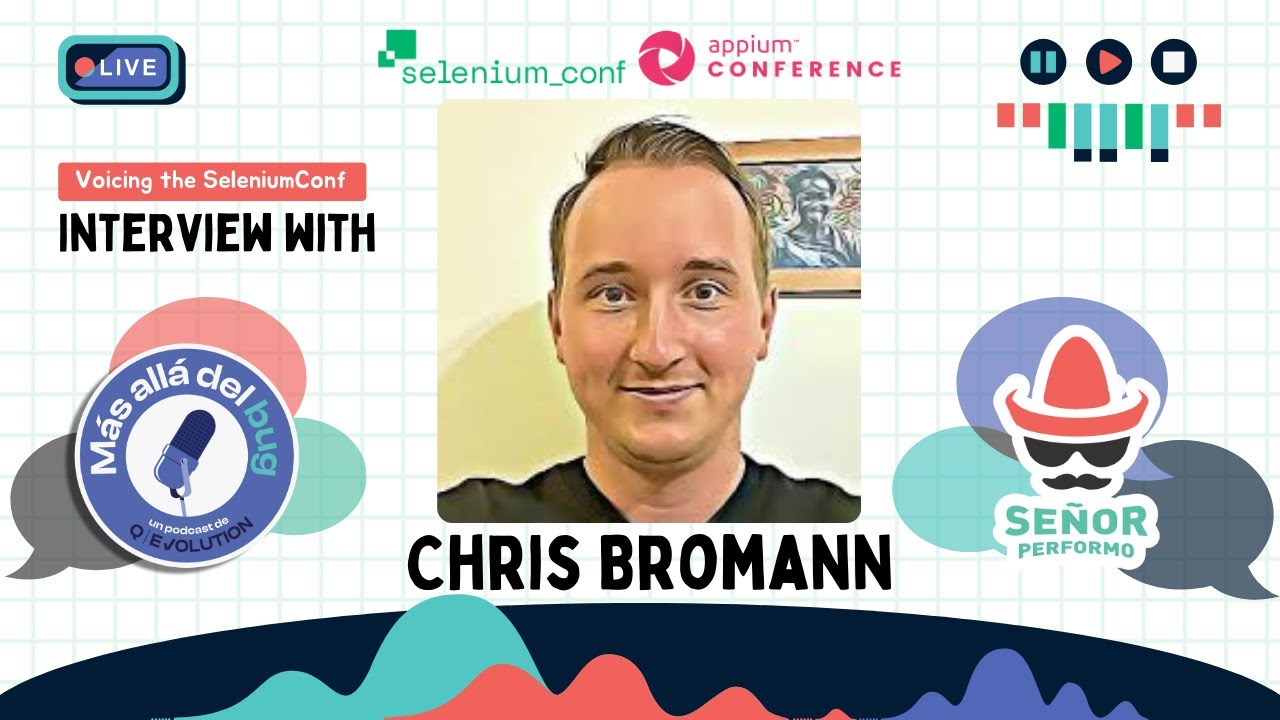 Interview with Christian Bromann from @SeleniumConf 25 - YouTube