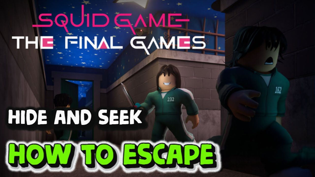 How to escape in hide and seek Squid Game The Final Games - YouTube