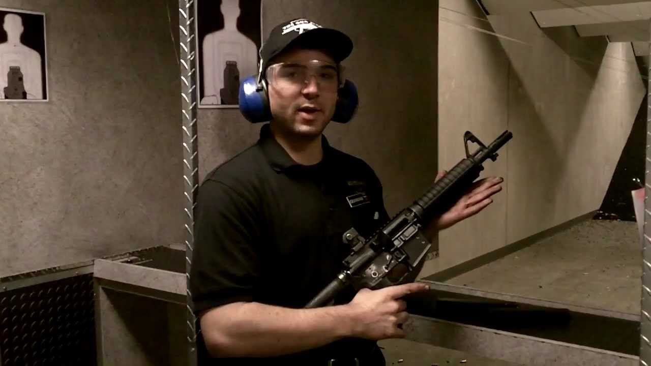 Thegunstorelasvegas-M16 9mm - YouTube