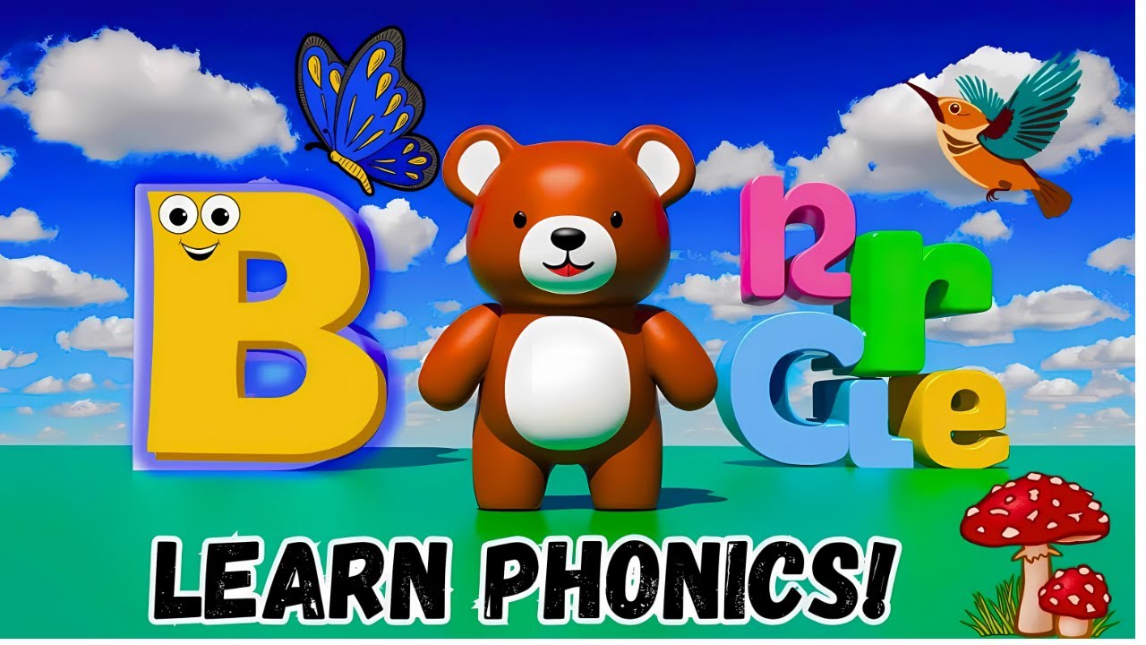 B is for Bear: Fun Engaging Phonics Songs for Toddlers and Infants ...