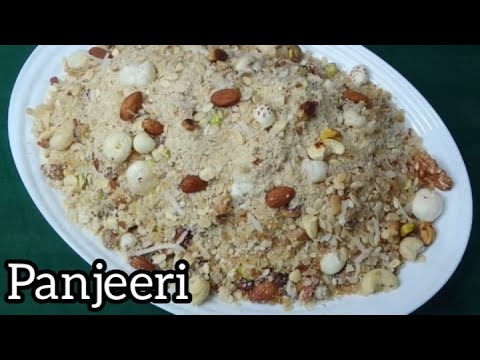 Panjeeri - energy treat for new mothers and immunity booster - YouTube