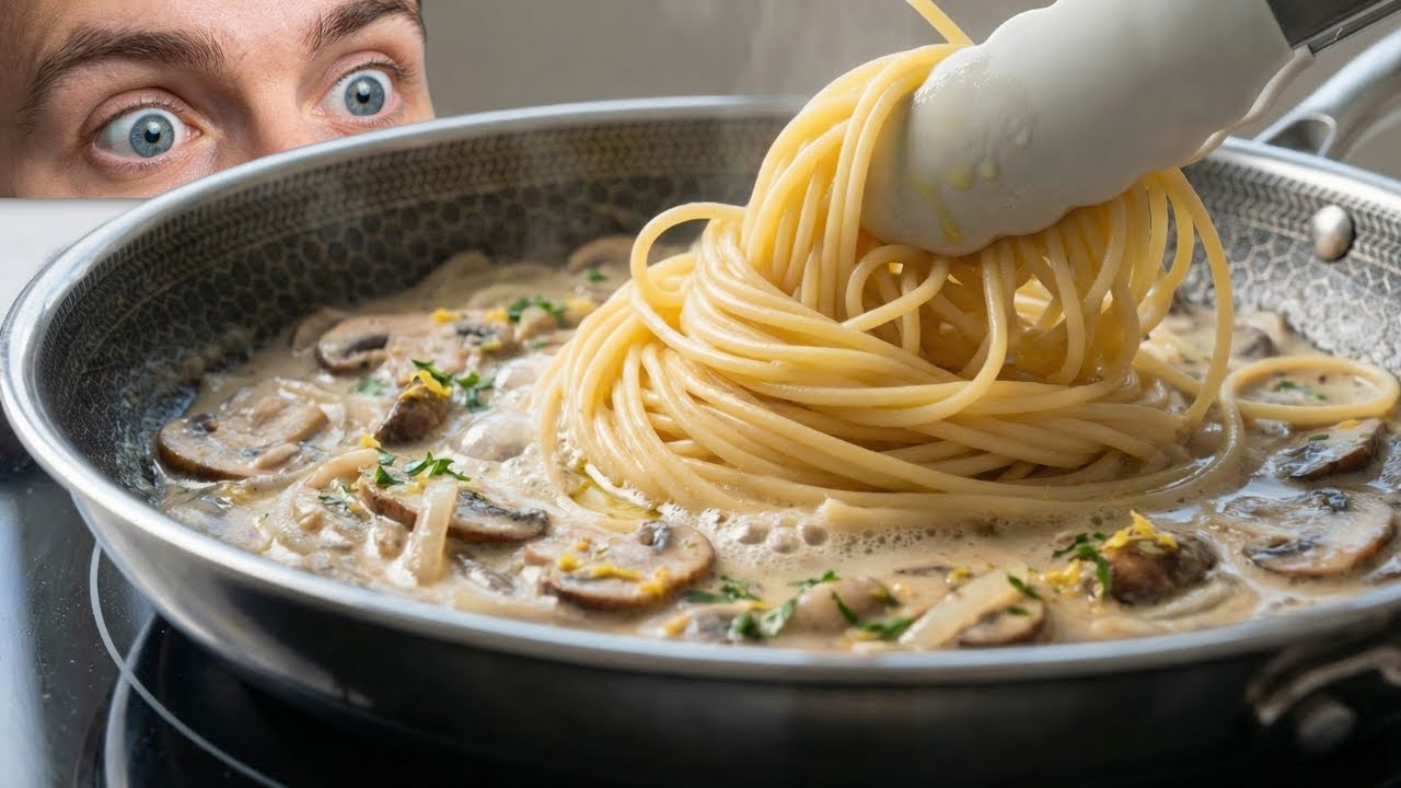 Delicious homemade spaghetti in 15 minutes: the perfect dinner - YouTube