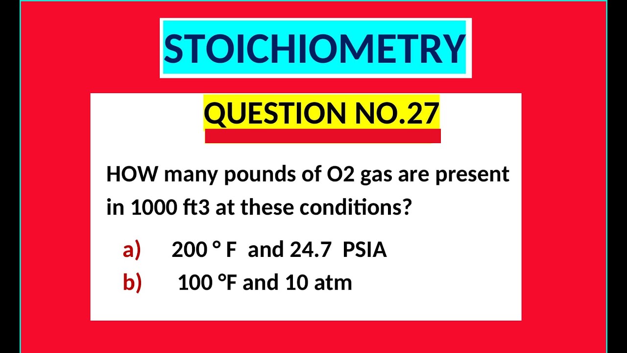 how to calculate density of gases mixture | stoichiometry | CHT-372 ...