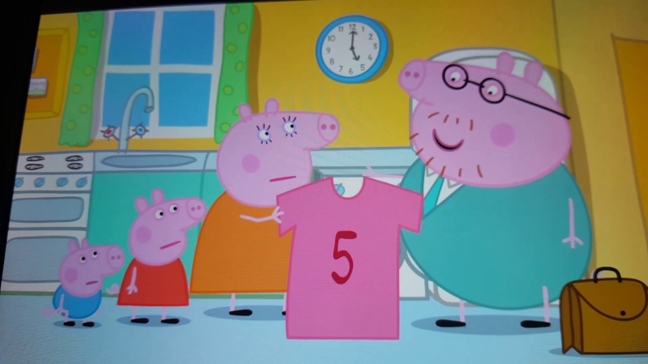 peppa pig washing - YouTube