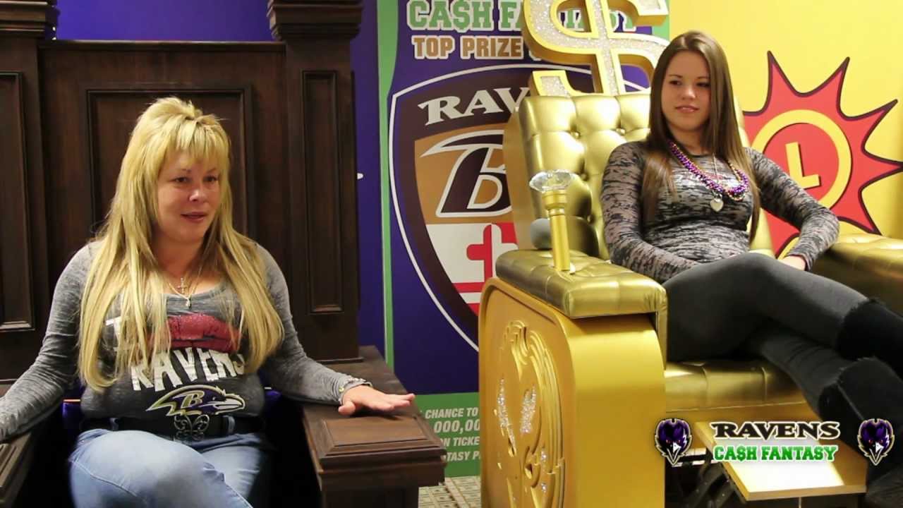 Ravens Cash Fantasy Winners Spotlight - Season Tickets For Life - YouTube
