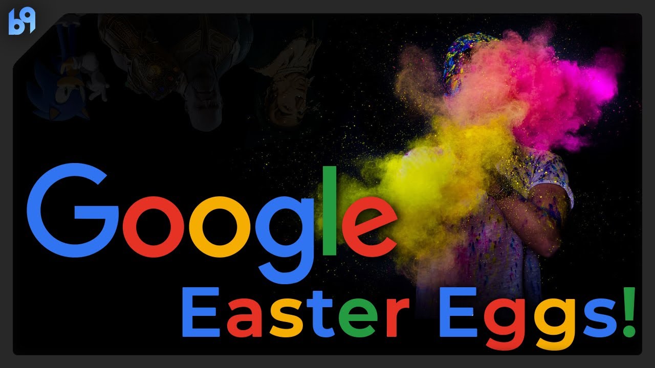 TOP 10 GOOGLE EASTER EGGS 2020 | B9 STUDIOS - YouTube