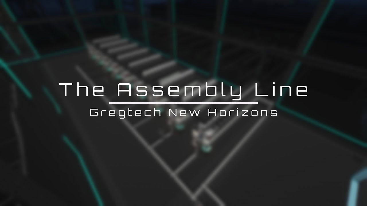 Assembly line Automation in Gregtech New Horizons 2.7: The legend of ...