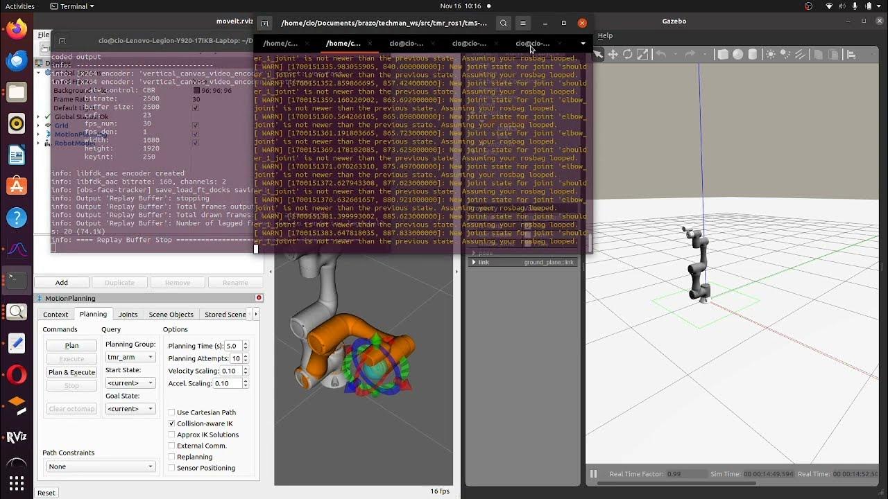 Preliminar version to towards visual servoing control to TM-700 with ...