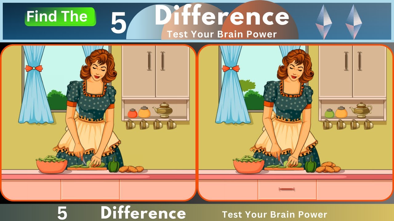 Find the Differences Picture Perfect Challenge - YouTube