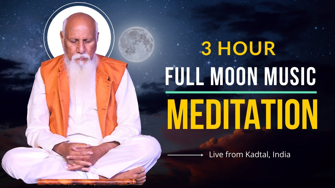 3 hour Full Moon Music Meditation | Live from Kadtal, India - YouTube