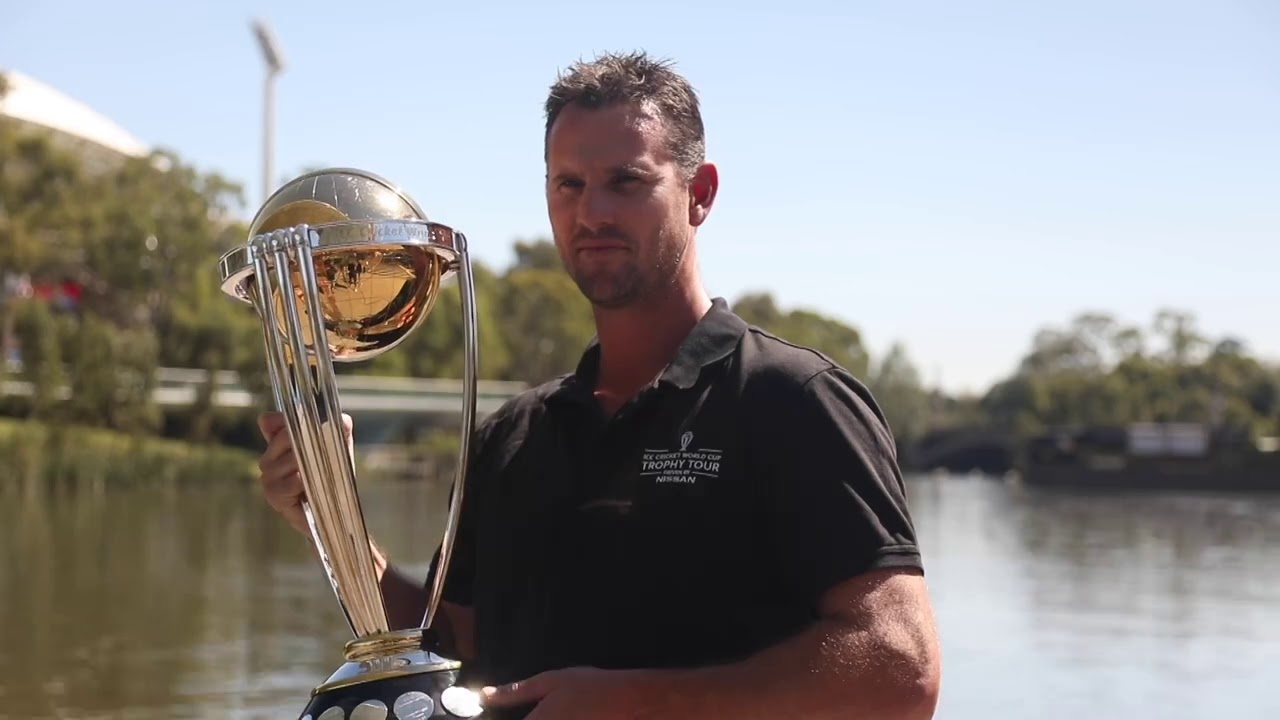 CWC Trophy Tour visits Adelaide! - YouTube