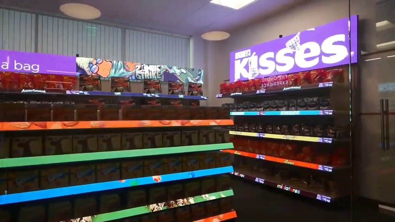 New Smart Ticker LCD Shelf Displays - YouTube