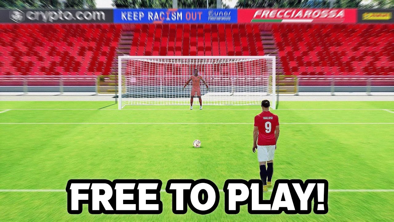 EVERYONE IS PLAYING THIS NEW *FREE* FOOTBALL GAME!!! - YouTube