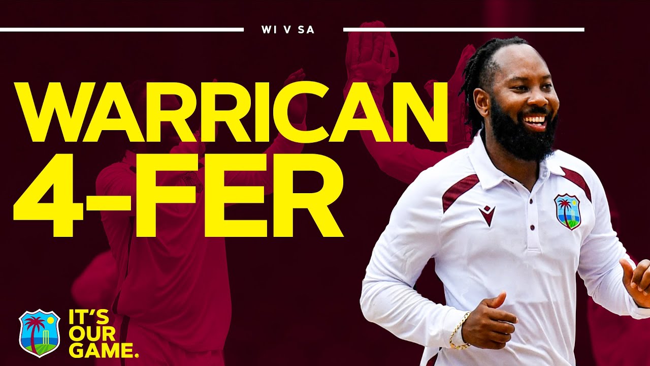 Finger Spin 🌪️ | Jomel Warrican Impresses With The Ball at Queens Park ...