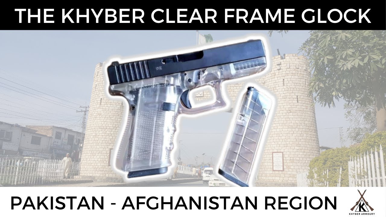 Khyber Made 9mm Glock 19 Gen4 Clone With Clear/Crystal Frame! | Darra ...