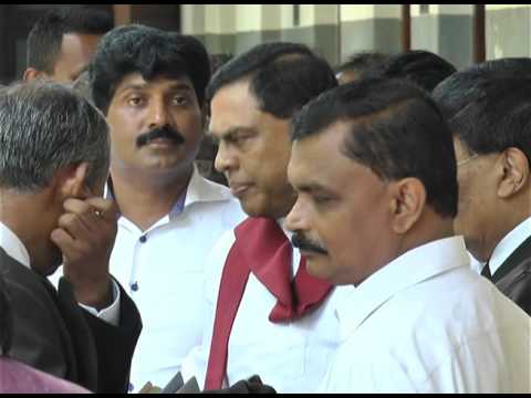 Basil Rajapaksa released on bail - YouTube