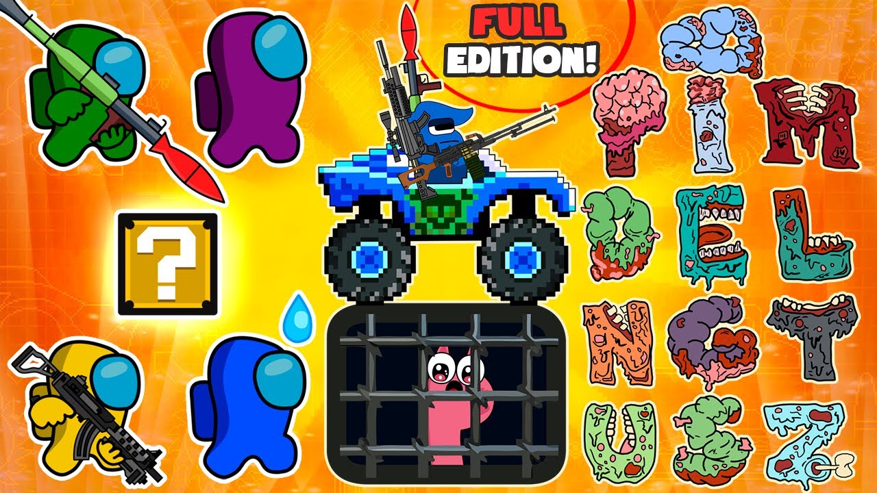 AMONG US vs Alphabet Lore Animation vs Drive Ahead! FULL EDITION! - YouTube