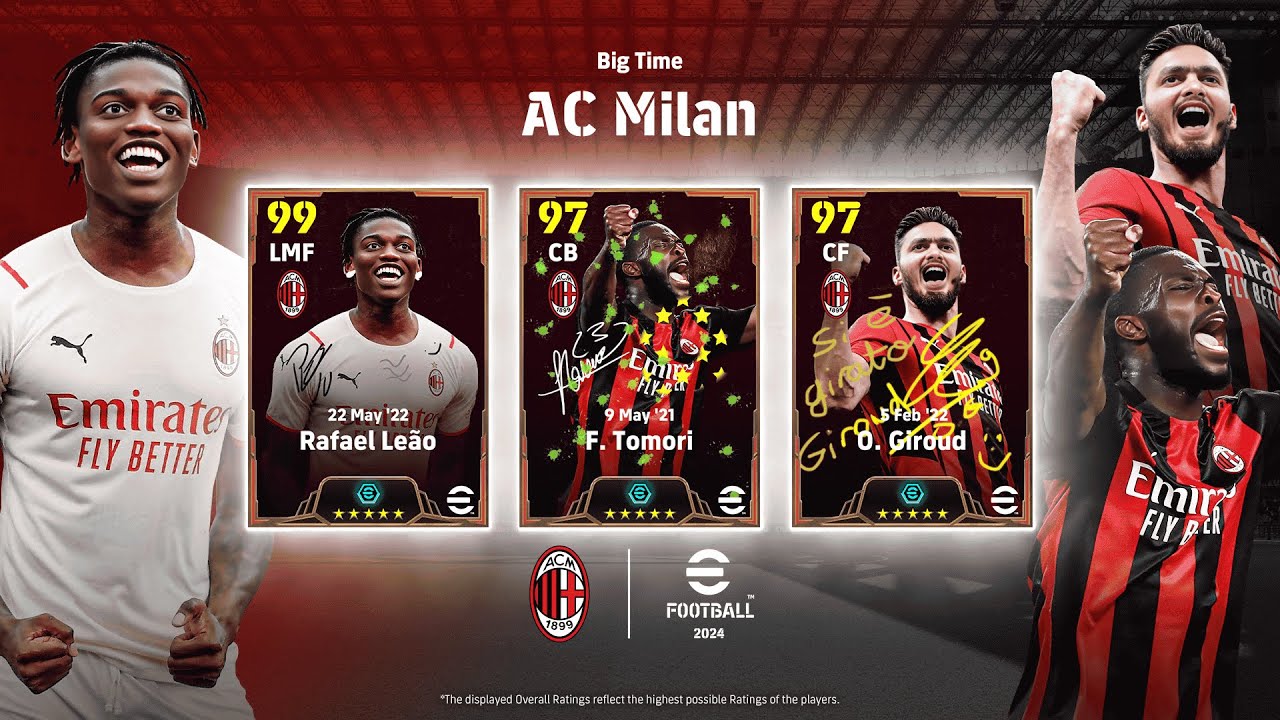 Rankpush To D-1 & Ac Milan Pack Opening🛑Efootball Mobile LIVE # ...
