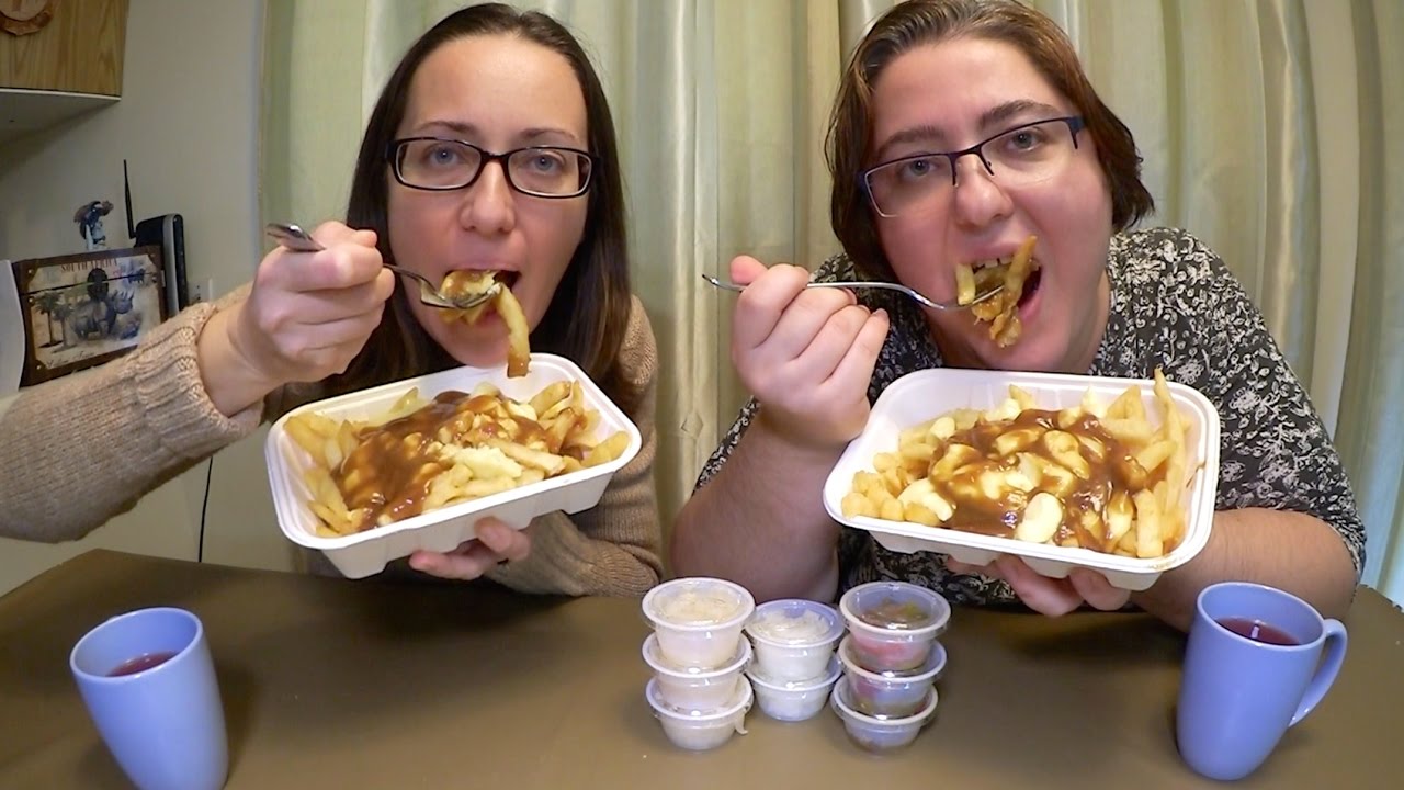 Best Poutine With Special Toppings | Gay Family Mukbang (먹방) - Eating ...