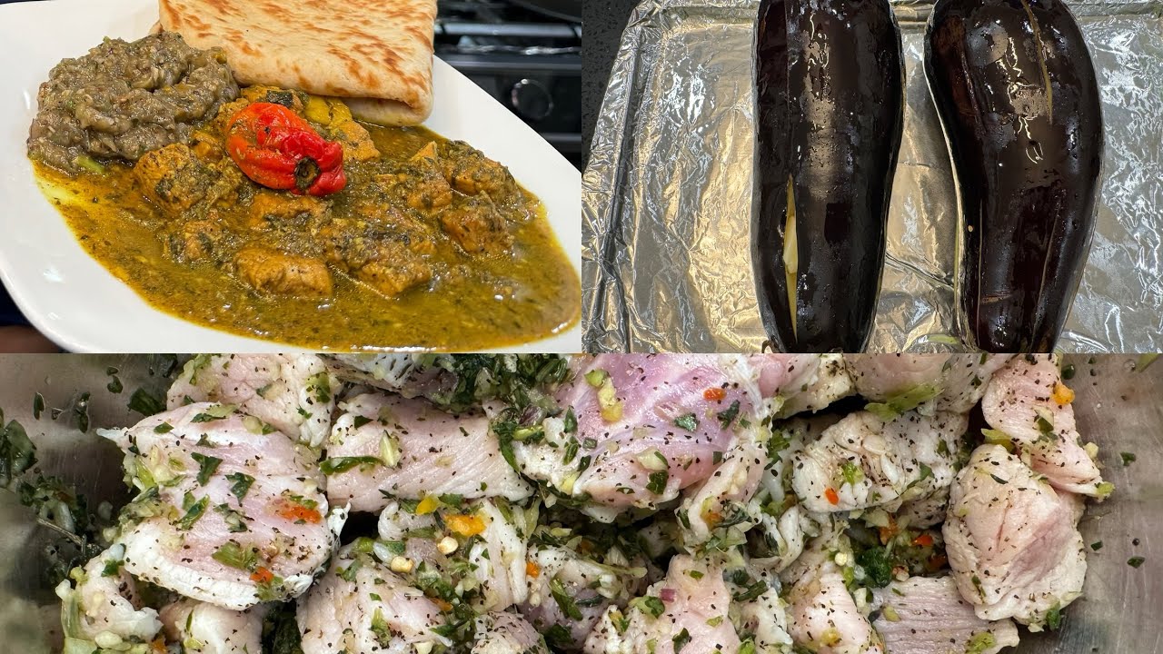 CURRY PORK BAIGAN EGGPLANT CHOKA AND DOSTI ROTI - YouTube
