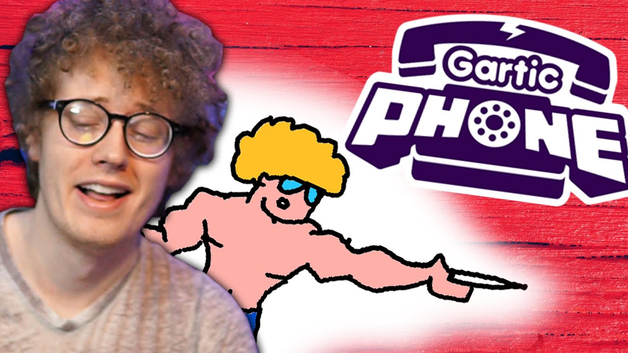 HE KEEPS DRAWING ME BUFF - Gartic Phone - YouTube