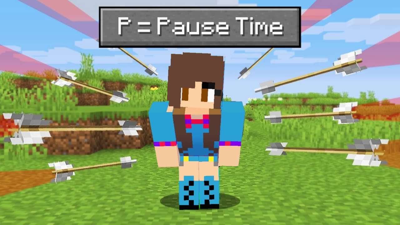 Fooling This Girl Using STOP TIME Mod in Minecraft... - YouTube