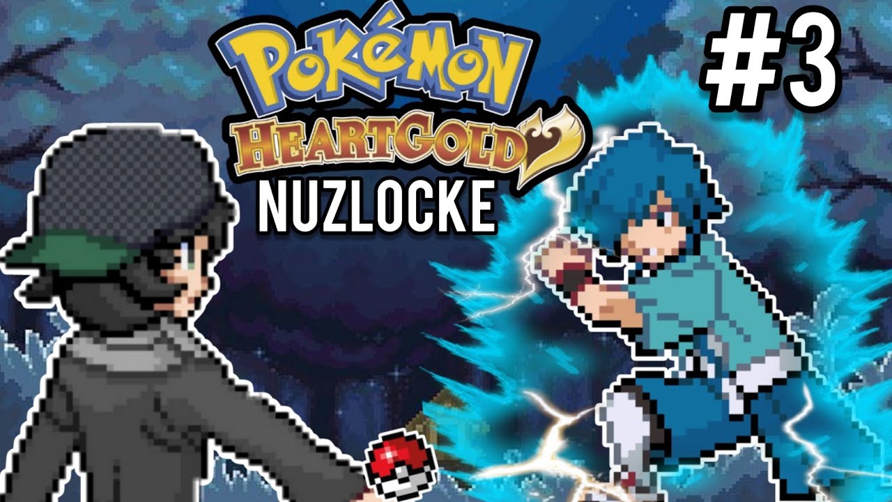 First Gym Trainer Battle Pokemon Nuzlocke! #3 - HeartGold Version - YouTube