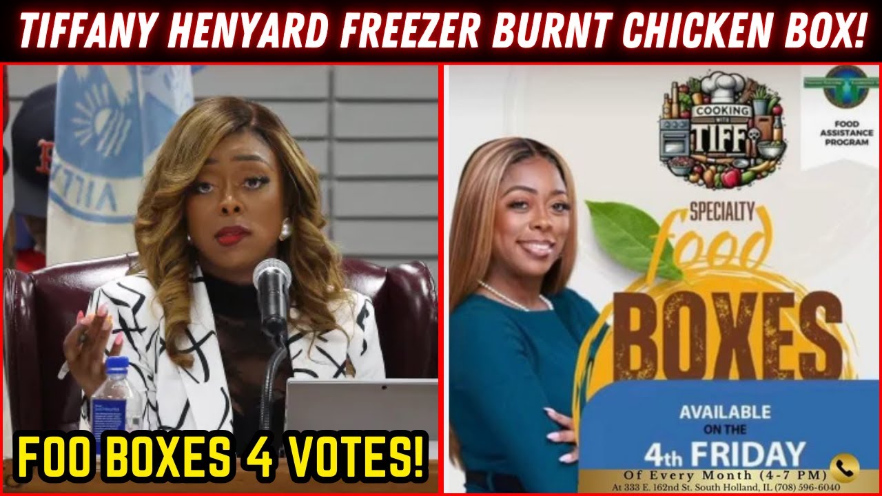 Super Mayor Tiffany Henyard Freezer Burnt Chicken Box Giveaway, COOKING ...