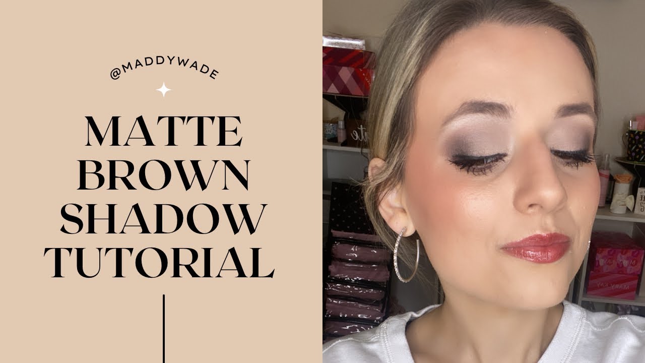 Matte Brown Eyeshadow Combo 🤎 - YouTube