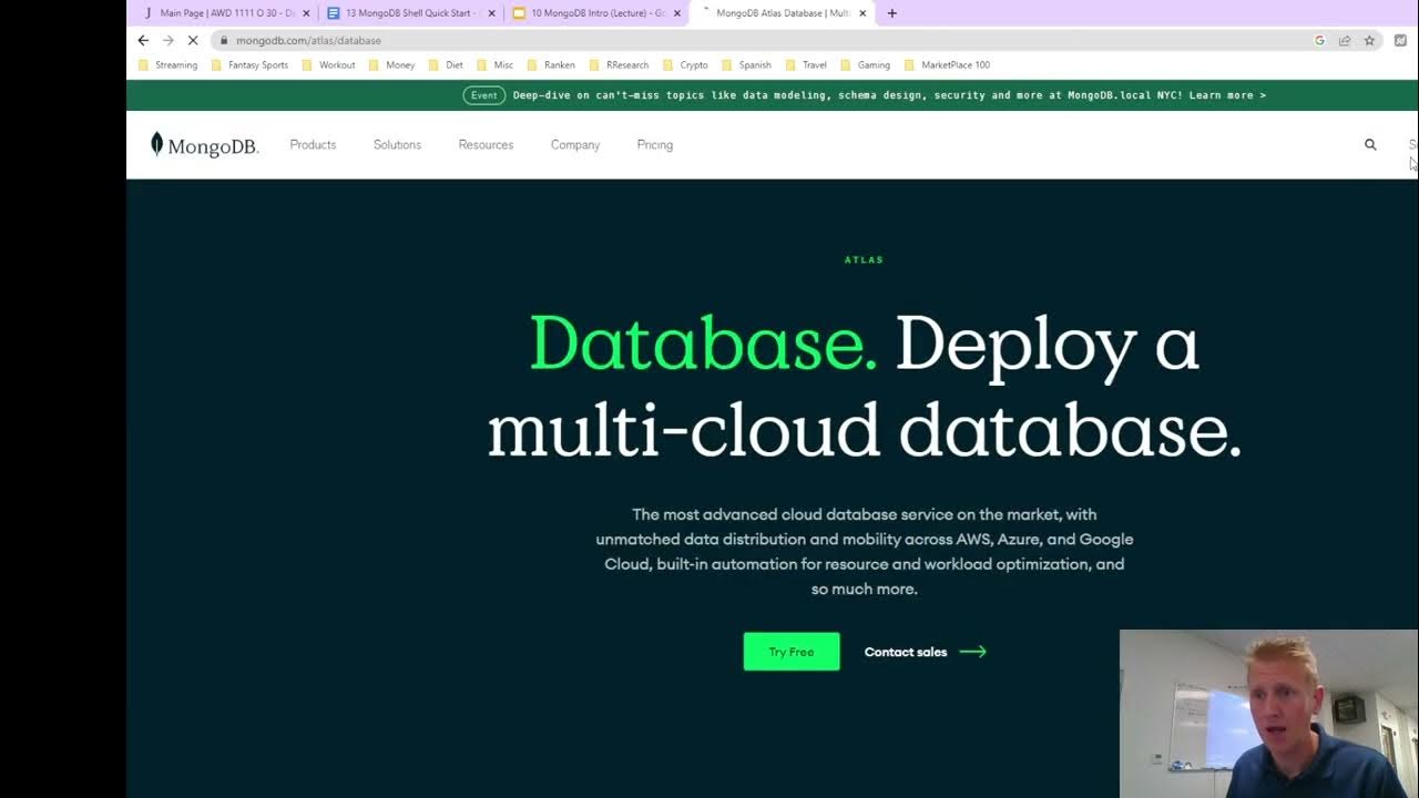 How to Connect to a Mongo Atlas Cluster through MongoSh - YouTube