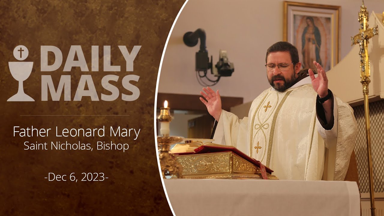 Catholic Daily Mass - Daily TV Mass - December 6, 2023 - YouTube
