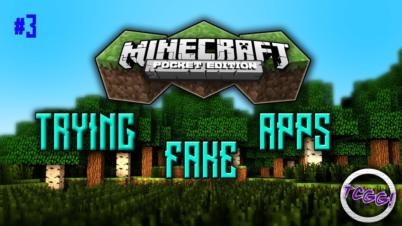 TRYING OUT FAKE MINECRAFT APPS! | HAPPY NEW YEAR 2018! - YouTube