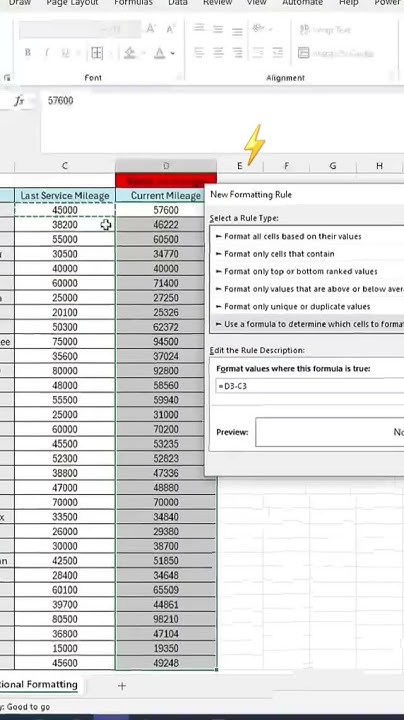 conditional formatting in #excel ,#exceltips #spreadsheet #exceltricks - YouTube