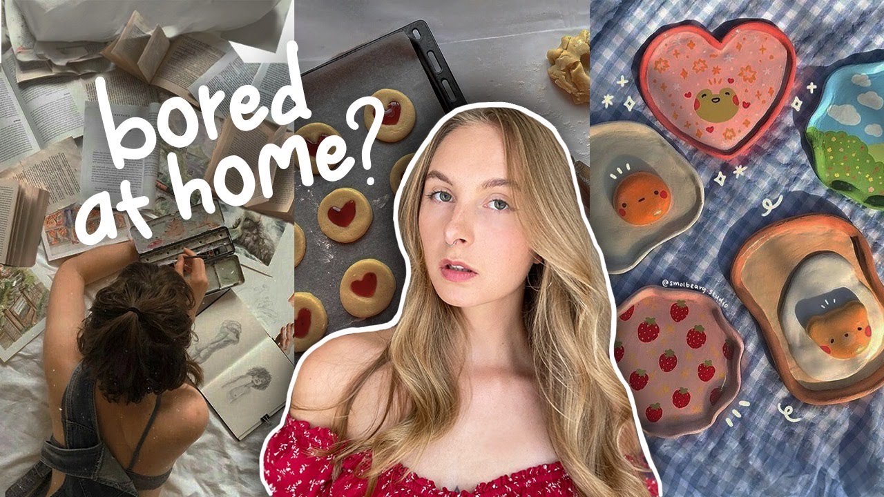 20 things to do when you're bored at home *alone* ☆.｡.:* - YouTube