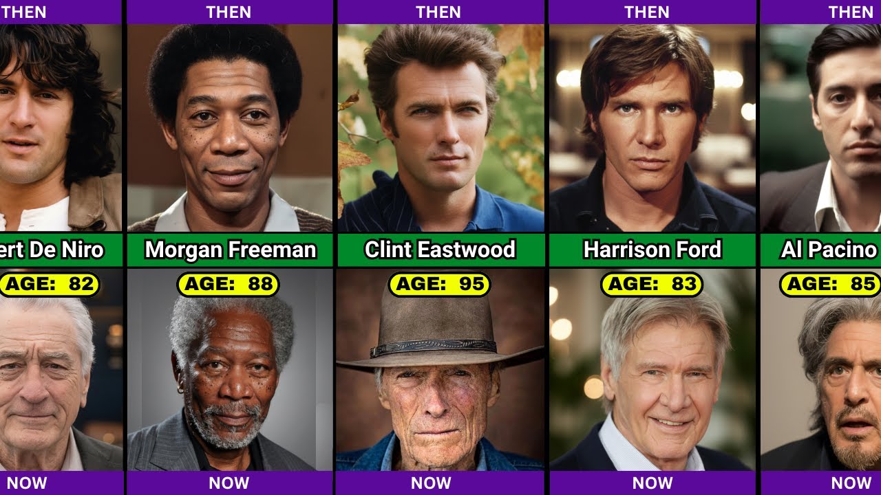 Oldest Hollywood Actors Still ALIVE in 2025 | Comparison - YouTube
