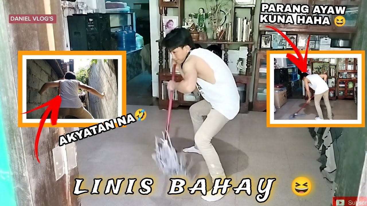 WALA SILA KAYA 🫣 ️ ( LINIS BAHAY ) - YouTube
