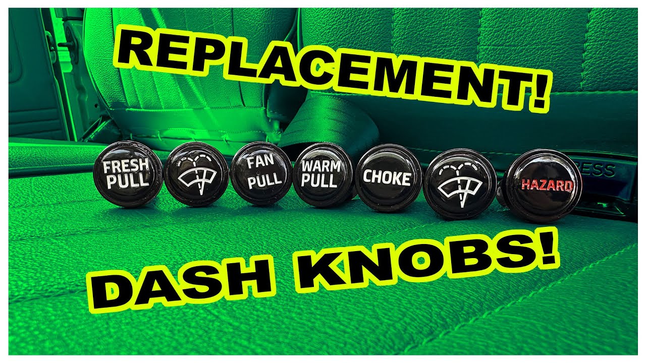 Replacement 40 Series Dash Knobs - YouTube
