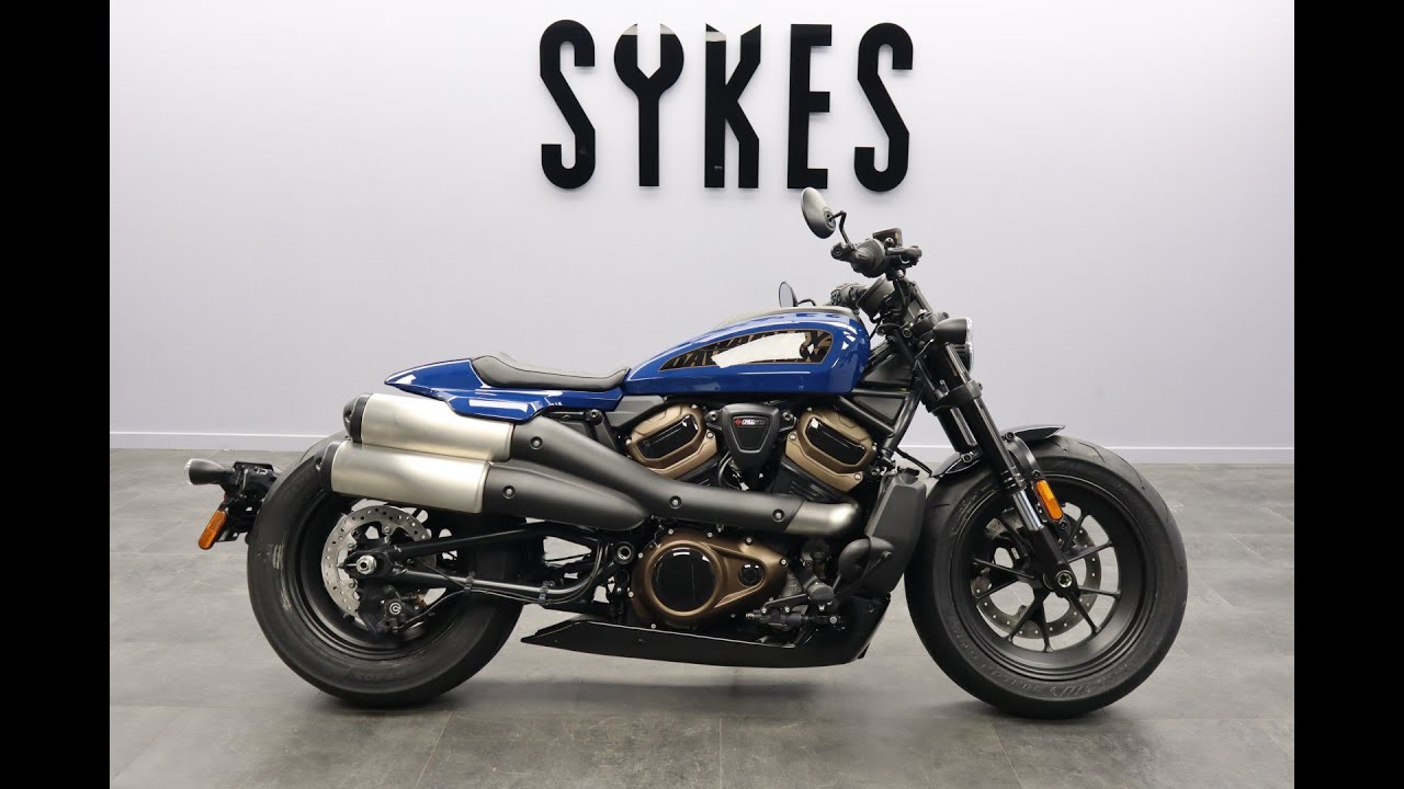 2023 Harley-Davidson RH1250S Sportster S in Bright Billiard Blue - YouTube