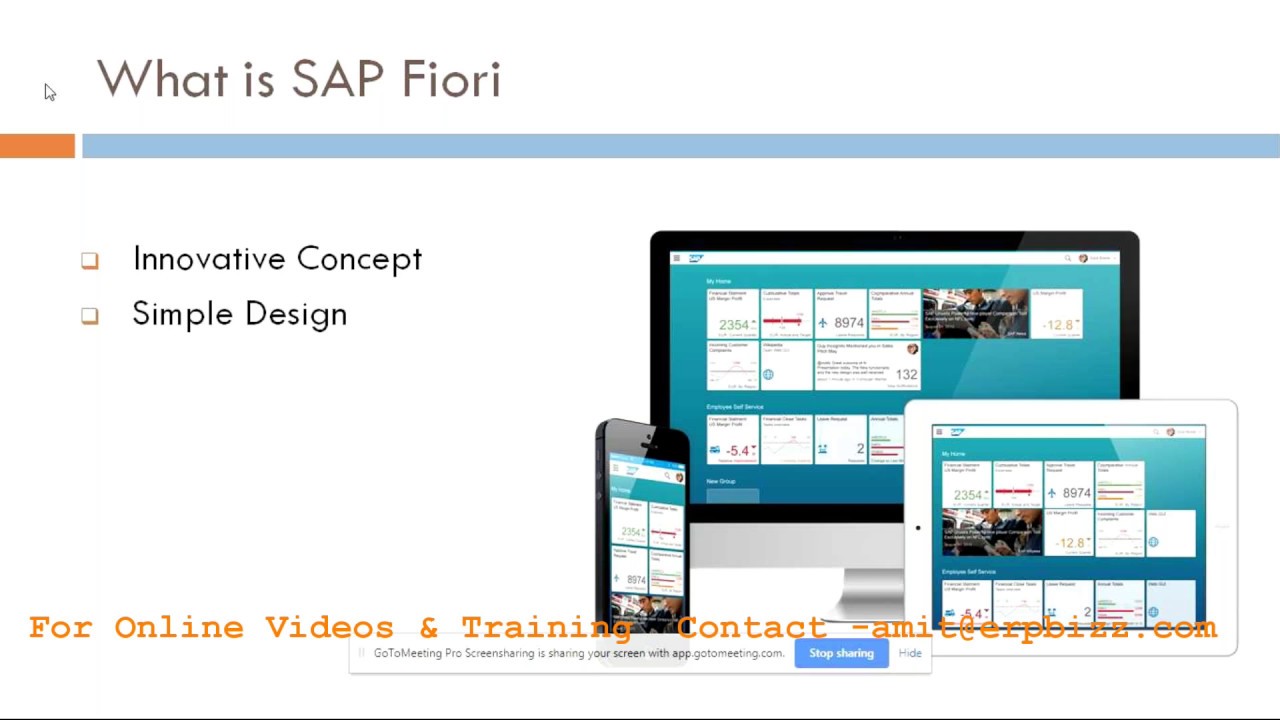 SAP Fiori Overview Free - YouTube