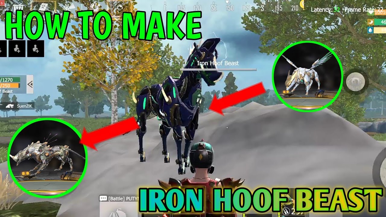 How To Mack Iron Hoof Beast/Winged Beast/ Electromagnetic Beas In Last ...