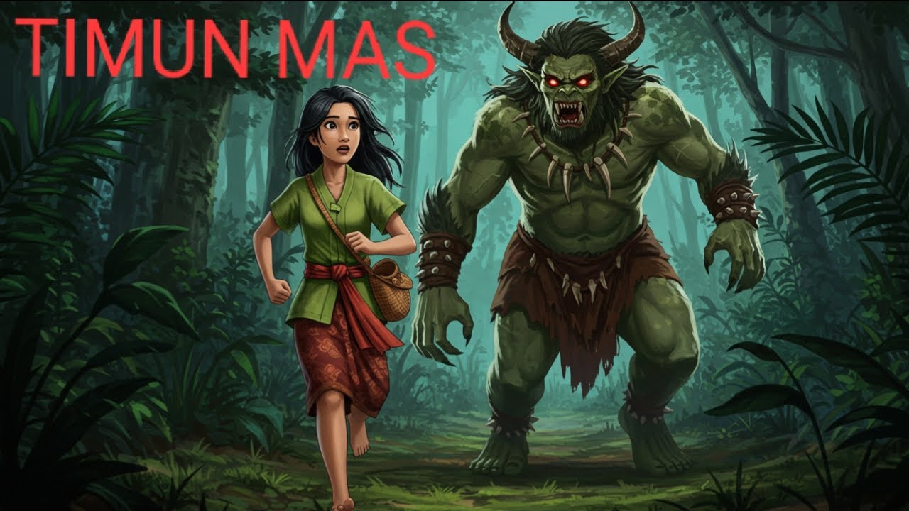 Timun Mas: The Golden Cucumber Girl | Indonesian Folktale (Animated ...