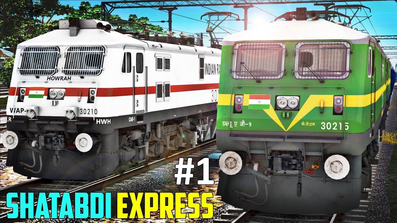 Amritsar - Bandra Terminus Paschim Express in MSTS Open Rails || Indian ...