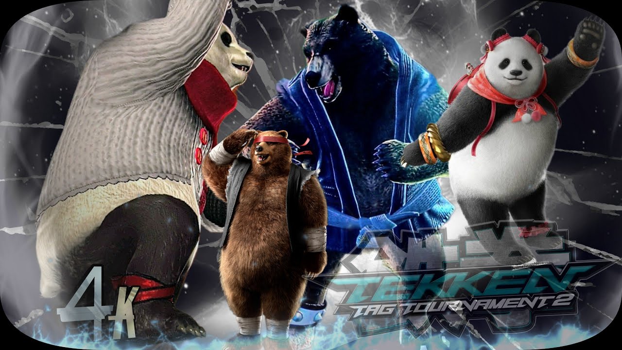 Kuma & Panda ( Tekken 8 Look ) Ultra Hard UHD 4K 60 FPS - YouTube
