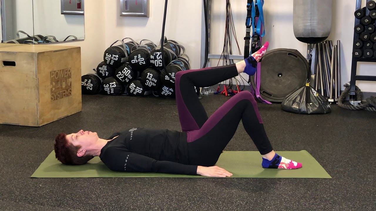 Pilates Toe Tap Progressions | Reimagym.com - YouTube