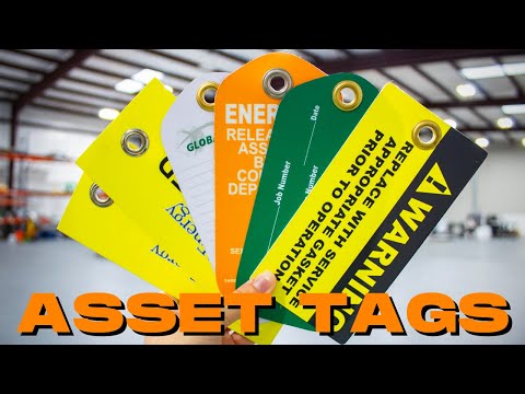 Asset Tags - Multipurpose Equipment Tags | Our Products - YouTube