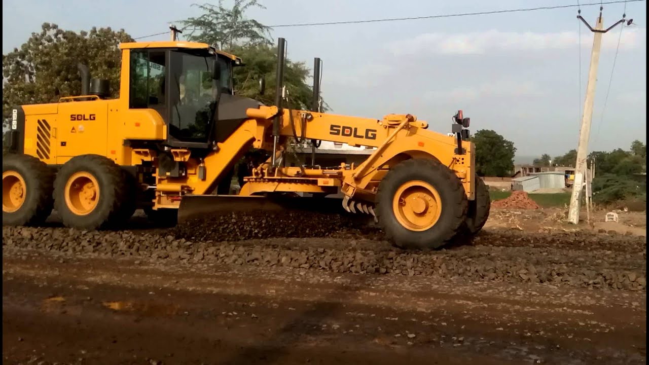 SDLG Motor Grader G9190 - YouTube