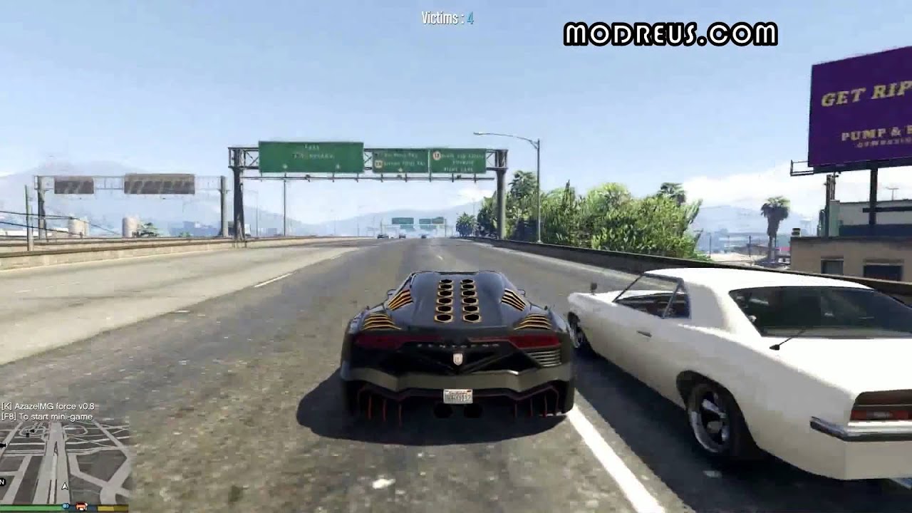 GTA 5 PC MODS DROP SPIKES - YouTube