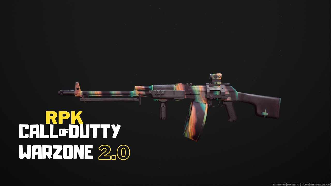 THE BEST 🔥RPK🔥 CLASS SETUP EVER #warzone #class #loadout #rpk # ...