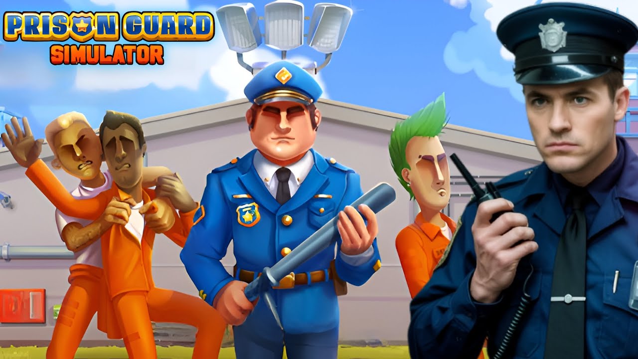 I Became a PRISON GUARD | PRISON GUARD SIMULATOR - YouTube